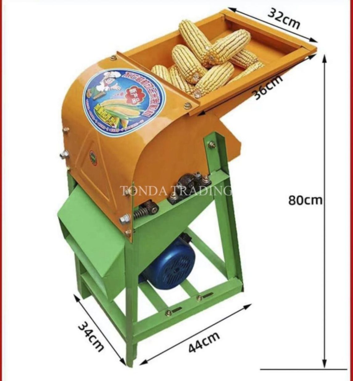 Corn Thresher (No Peeling Electric Type) – TONDA AGRICULTURE