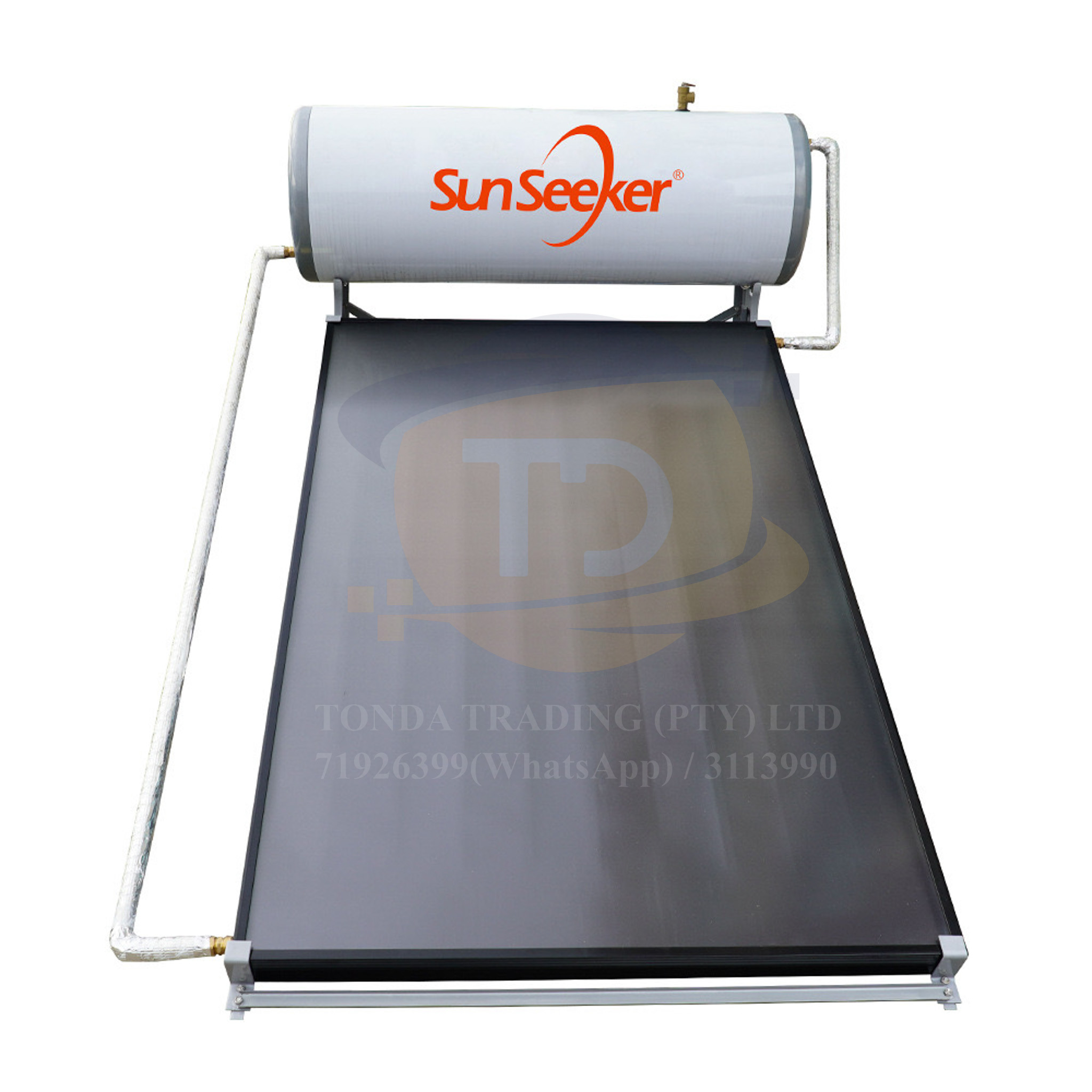 Solar Geyser(Plate Type-100 Liters) – TONDA AGRICULTURE